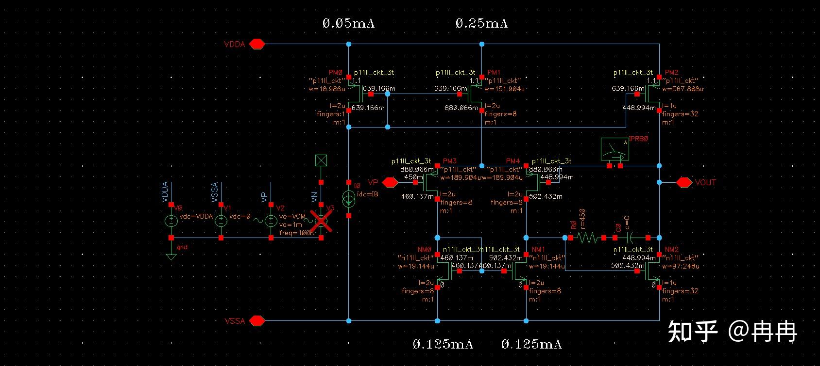 如何使用gm/Id思想设计放大器，基于Analog Design Toolbox的使用实例 - 知乎
