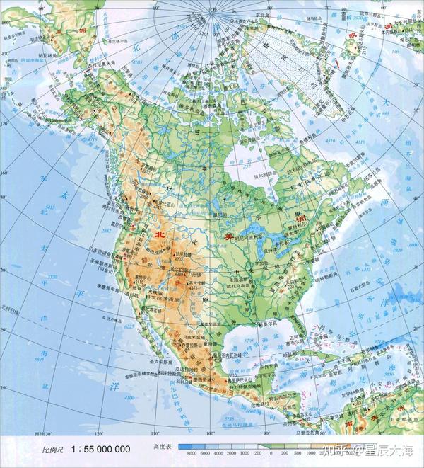 高清版世界分国家地形图！（请收藏） - 知乎