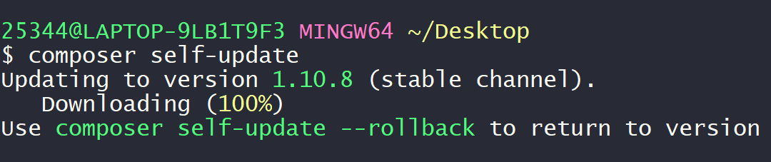composer更新命令及常用命令 - 知乎