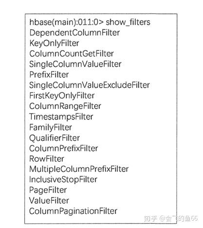 HBase过滤器入门教程 - 知乎