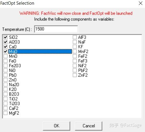 FactSage粘度模块Viscosity的基本使用方法（二）：目标计算 - 知乎