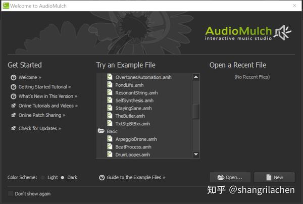 音乐制作和声音处理的软件AudioMulch - 知乎