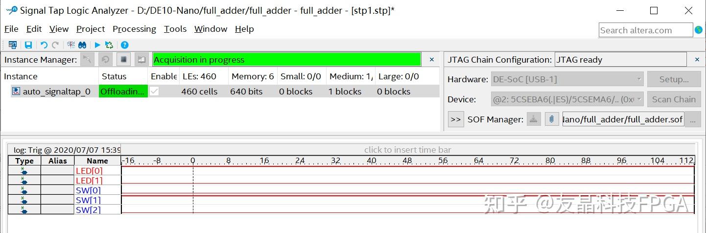 Signal Tap Logic Analyzer使用讲解 - 知乎