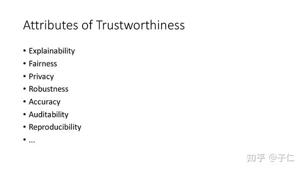 Trustworthy Machine Learning （可信机器学习） - 知乎