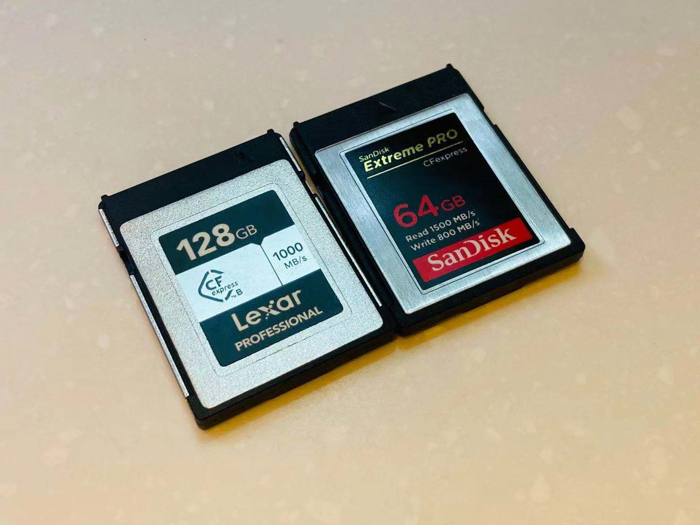 CFE卡战未来！两款CFexpress Type B型卡横向对比 - 知乎