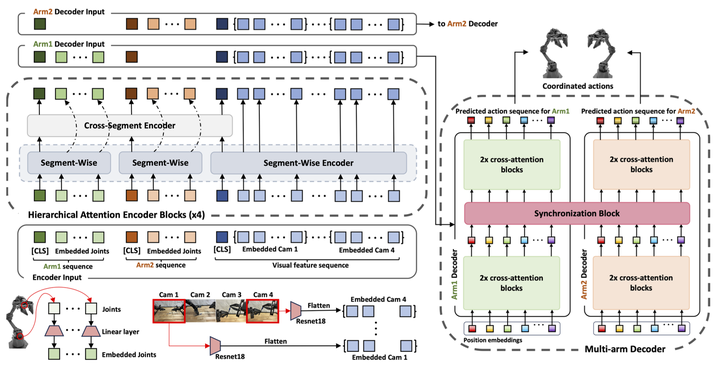 InterACT：利用分层注意 Transformer 的互依赖-觉察动作分块实现双手操作 - 知乎