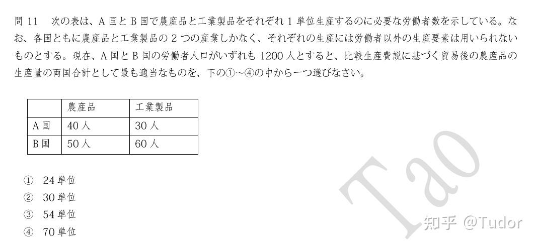 2022年6月EJU文综考前热身（附答案） - 知乎
