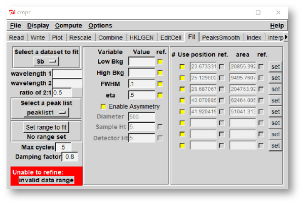 XRD精修教程（三）采用CMPR软件拟合峰形函数 - 知乎