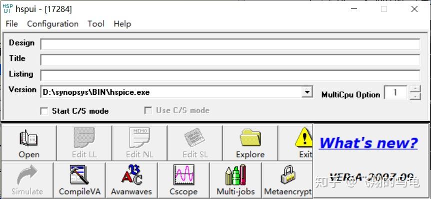 Hspice学习记录（二）Hspice设计软件概述与基本操作基础 - 知乎