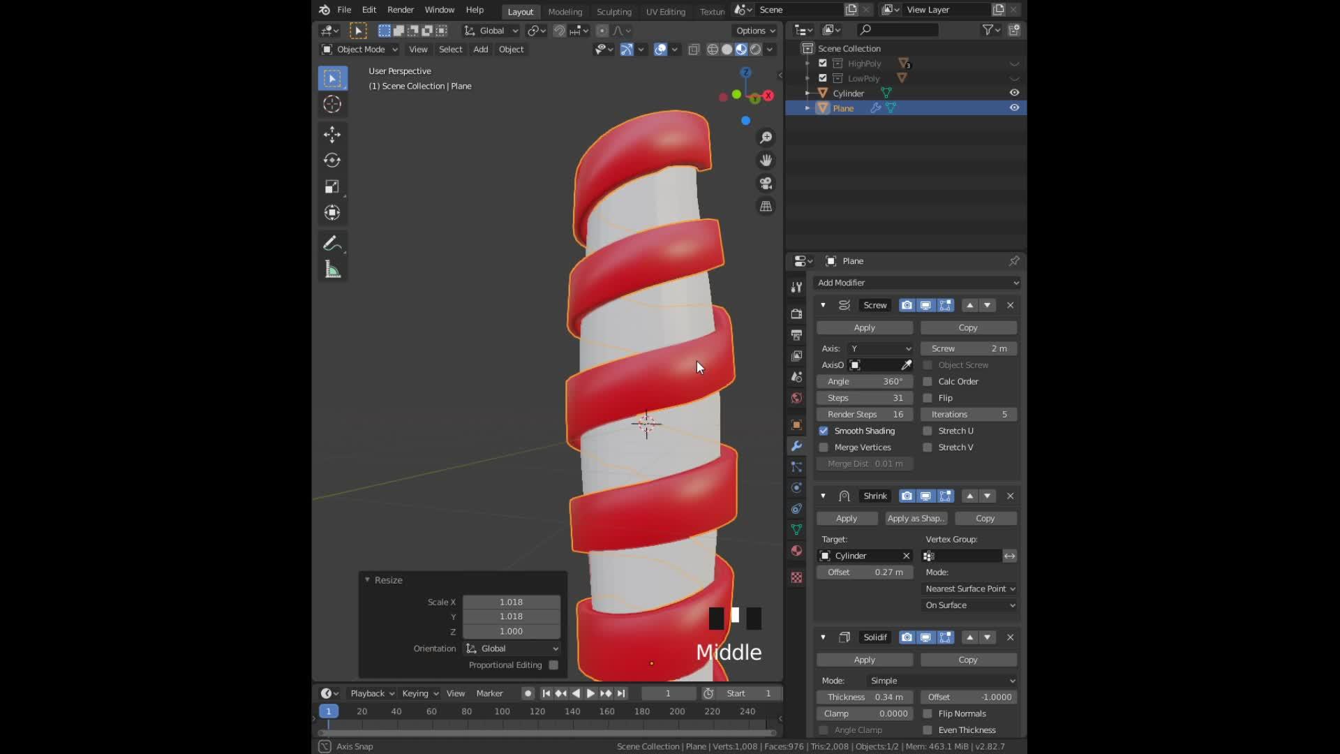 【Blender】 Modifier中篇 详解16种Modifier变形器 - 知乎