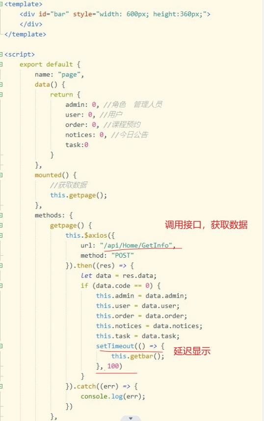 Vue中使用echarts总结 知乎