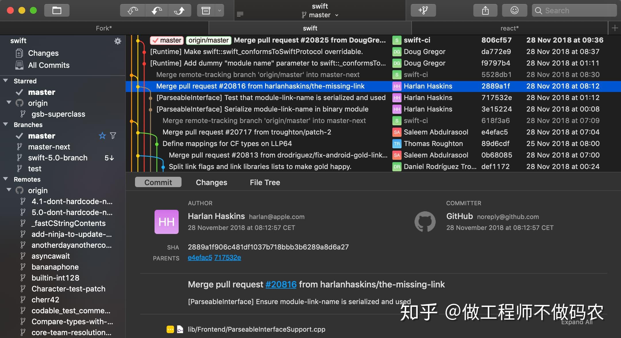 面向程序员的12个GUI Git客户端，哪个才是你心中的最佳客户端？ - 知乎