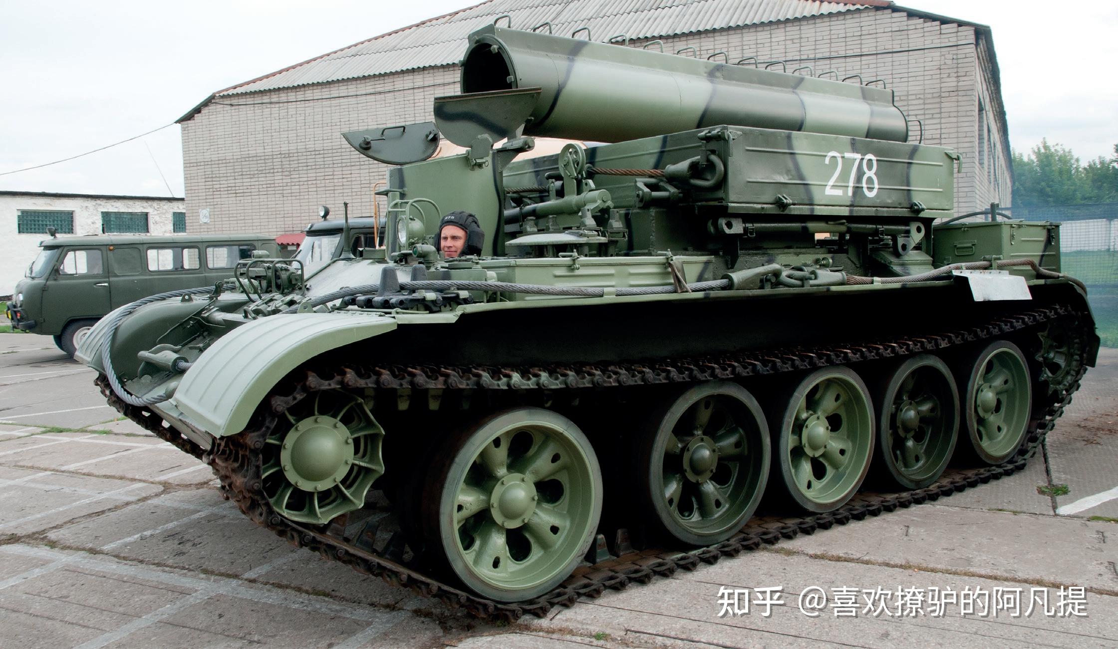 编号07：T-54坦克：衍生车型（架桥坦克、扫雷车、铲雪车、抢修拖曳车、两栖坦克、喷火坦克）及其他试验型号 - 知乎