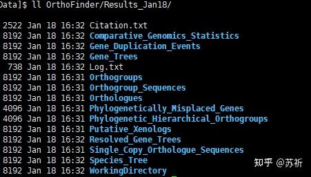 Orthofinder：直系同源基因聚类 - 知乎