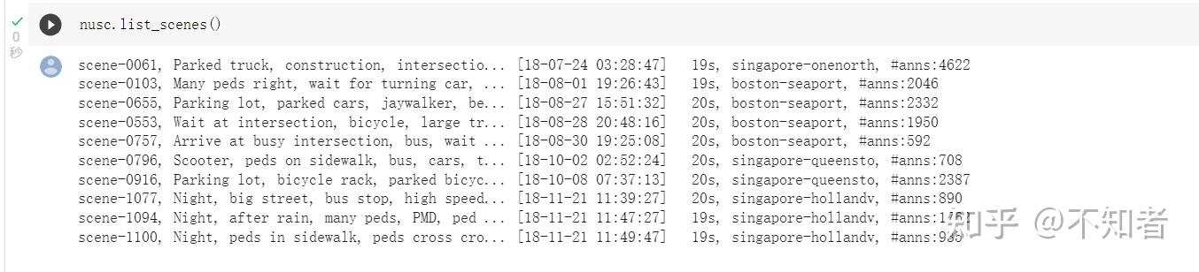 nuScenes 数据集 介绍 - 知乎