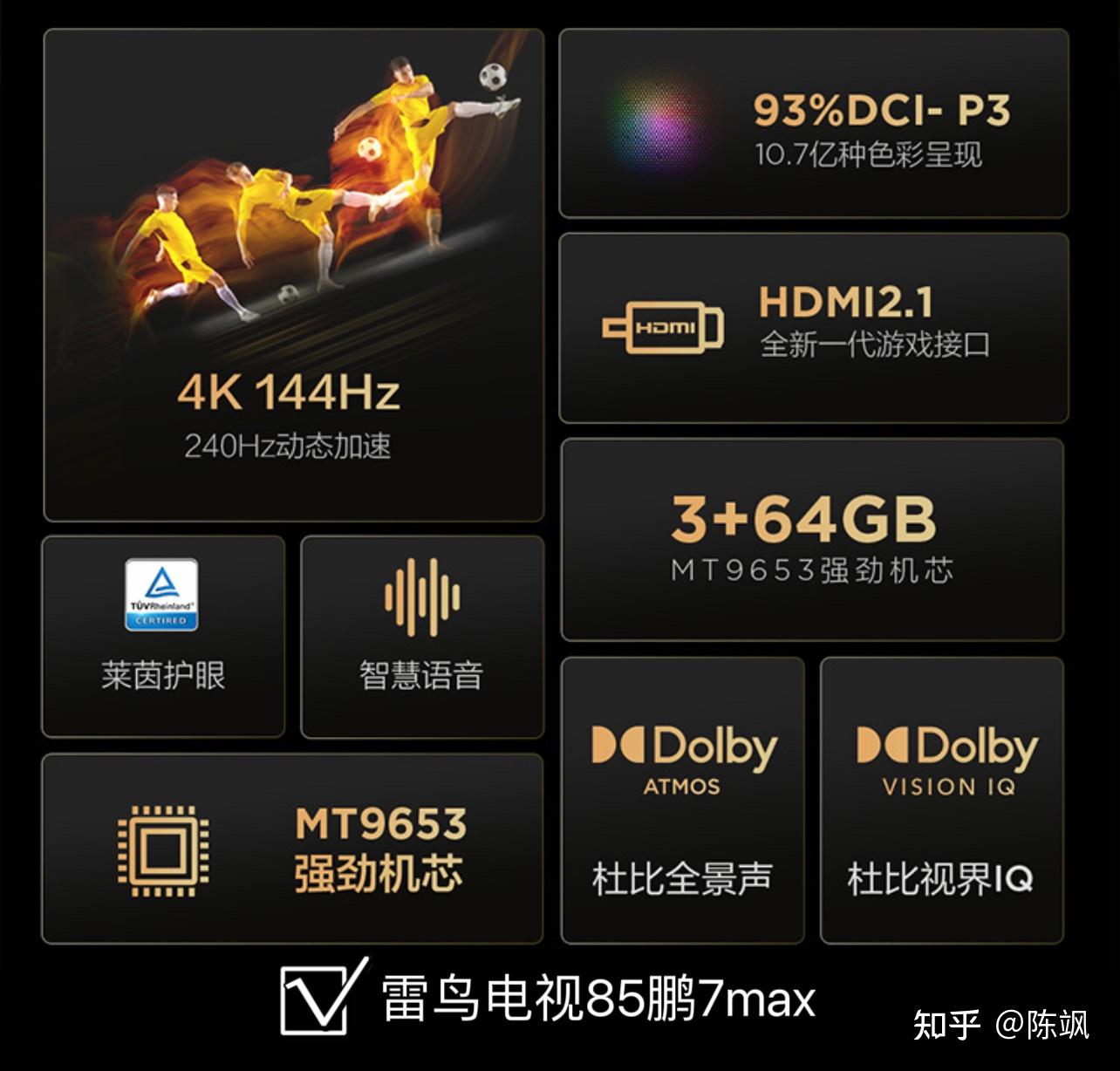 小米电视 S85 和雷鸟鹏7Max 怎么选？ - 知乎