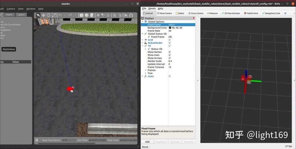 Set Up the Odometry for a Simulated Mobile Robot in ROS 2 - 知乎