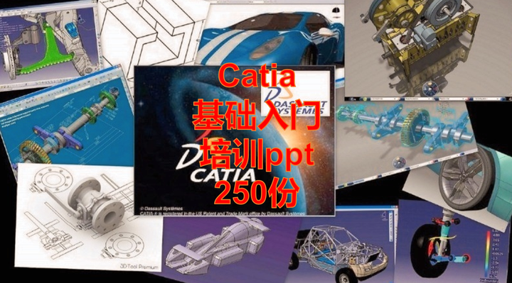 Catia基础入门培训ppt-250份 - 知乎