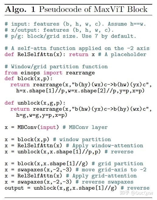 MaxViT: Multi-Axis Vision Transformer - 知乎