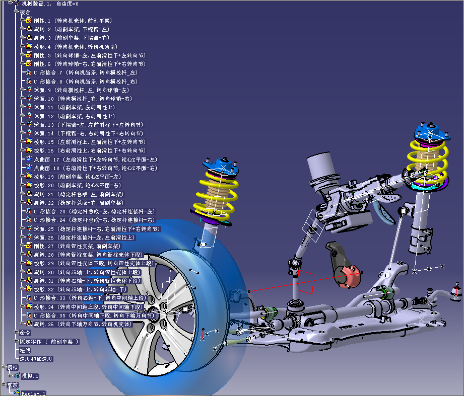 CATIA（一）-麦弗逊DMU - 知乎