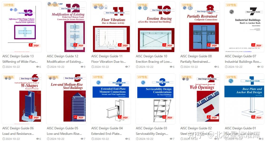 【标准分享】AISC Design Guide 钢结构设计技术指南全套标准 - 知乎