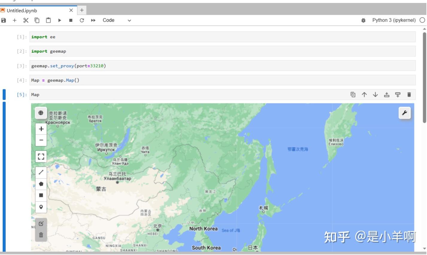 GEE python API配置 - 知乎