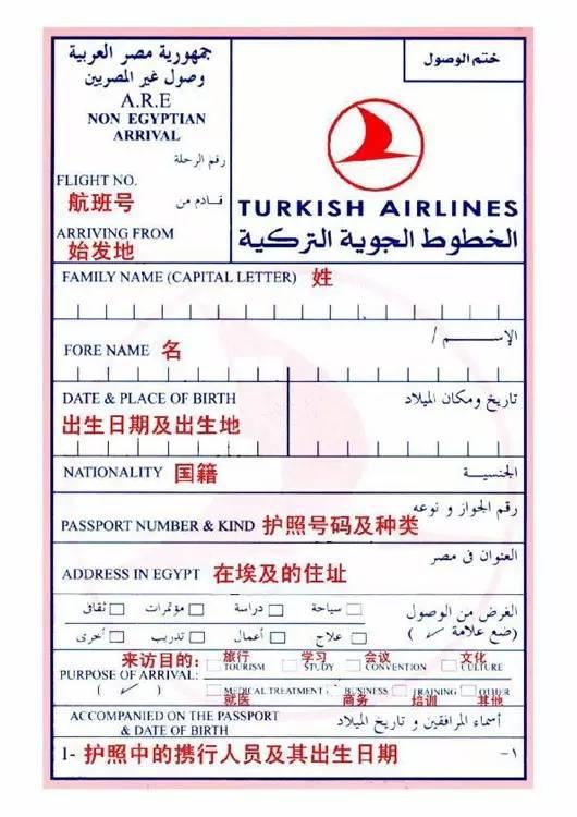 入境卡怎么填？32国/地方入境卡模板大全 - 知乎