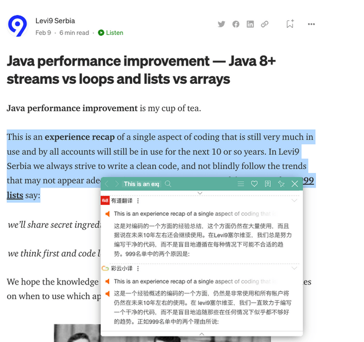 我常用的两个翻译神器！程序员必备 | JavaGuide - 知乎