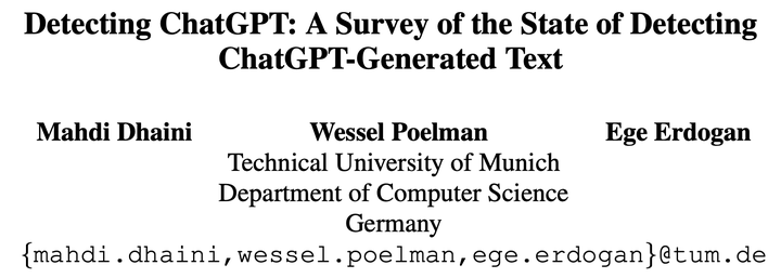 chatGPT生成文本检测：综述 - 知乎