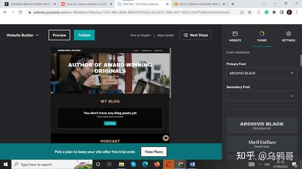 教你使用GoDaddy 创建网站（保姆级教程） - 知乎