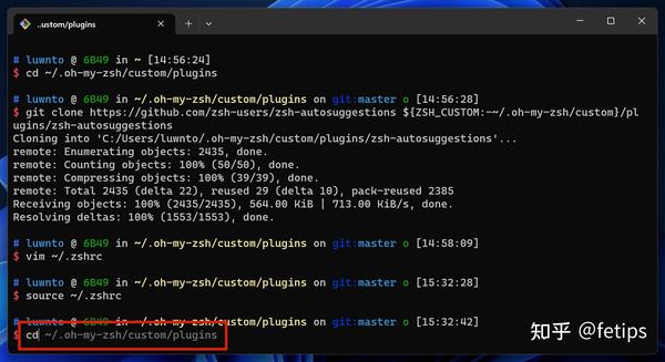Windows安装Zsh终端 - 知乎