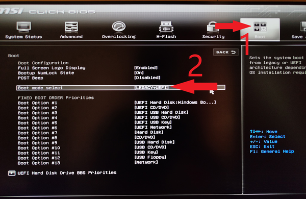 已经装好了系统，要怎么才能把启动方式改成UEFI启动？ - 知乎