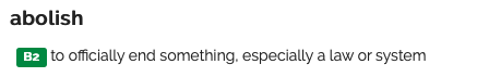 小词大义：abolish 解析 - 知乎