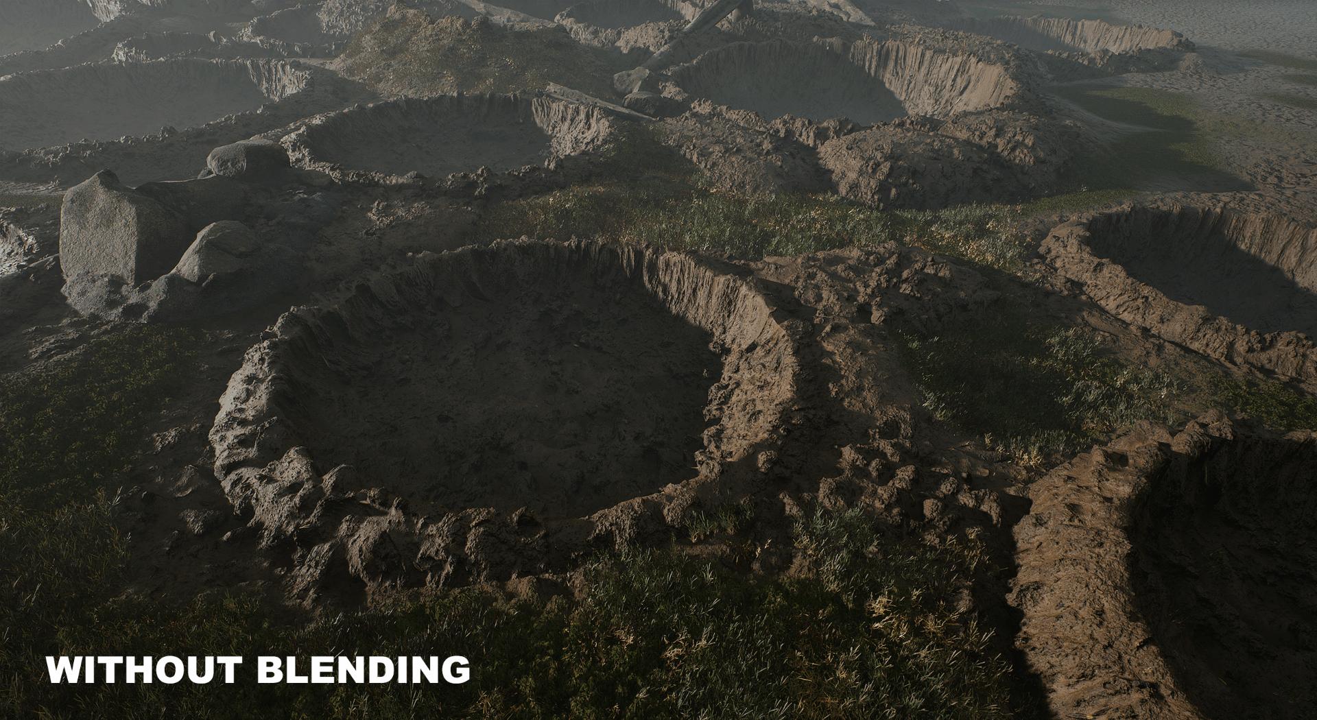 Ue4中的场景物体融合方式与优化 - 知乎