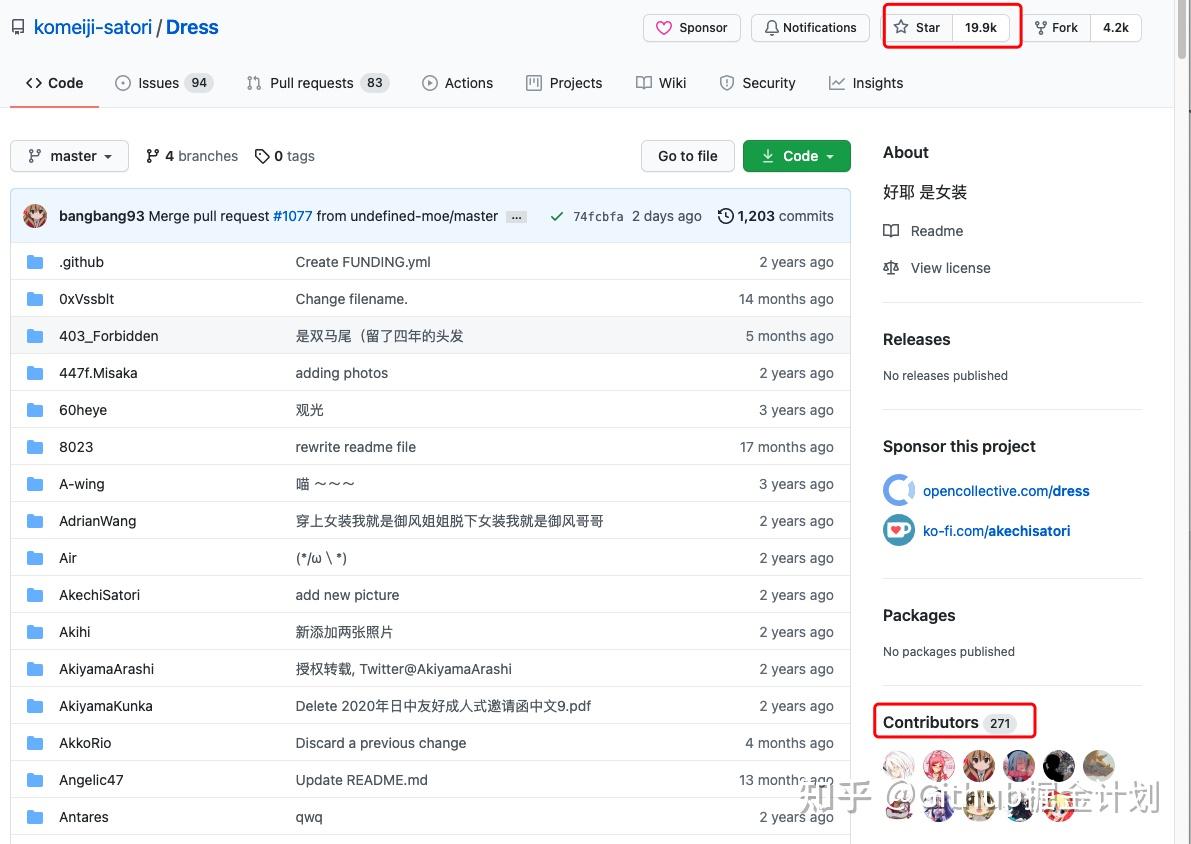 Github 登顶热榜Top1的程序员女装项目 - 知乎