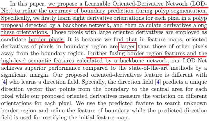【论文精读-医学图像分割】Learnable Oriented-Derivative Network for Polyp Segmentation - 知乎