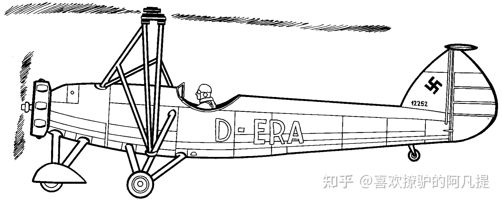 编号46：纳粹德国空军（Luftwaffe, 1935–1945）：战斗力量篇14-直升机、STOL（短距起降）和VTOL（垂直起降） - 知乎