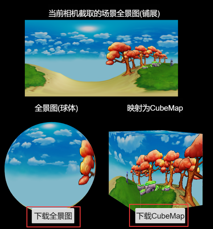 CubeMap转全景图 - 知乎