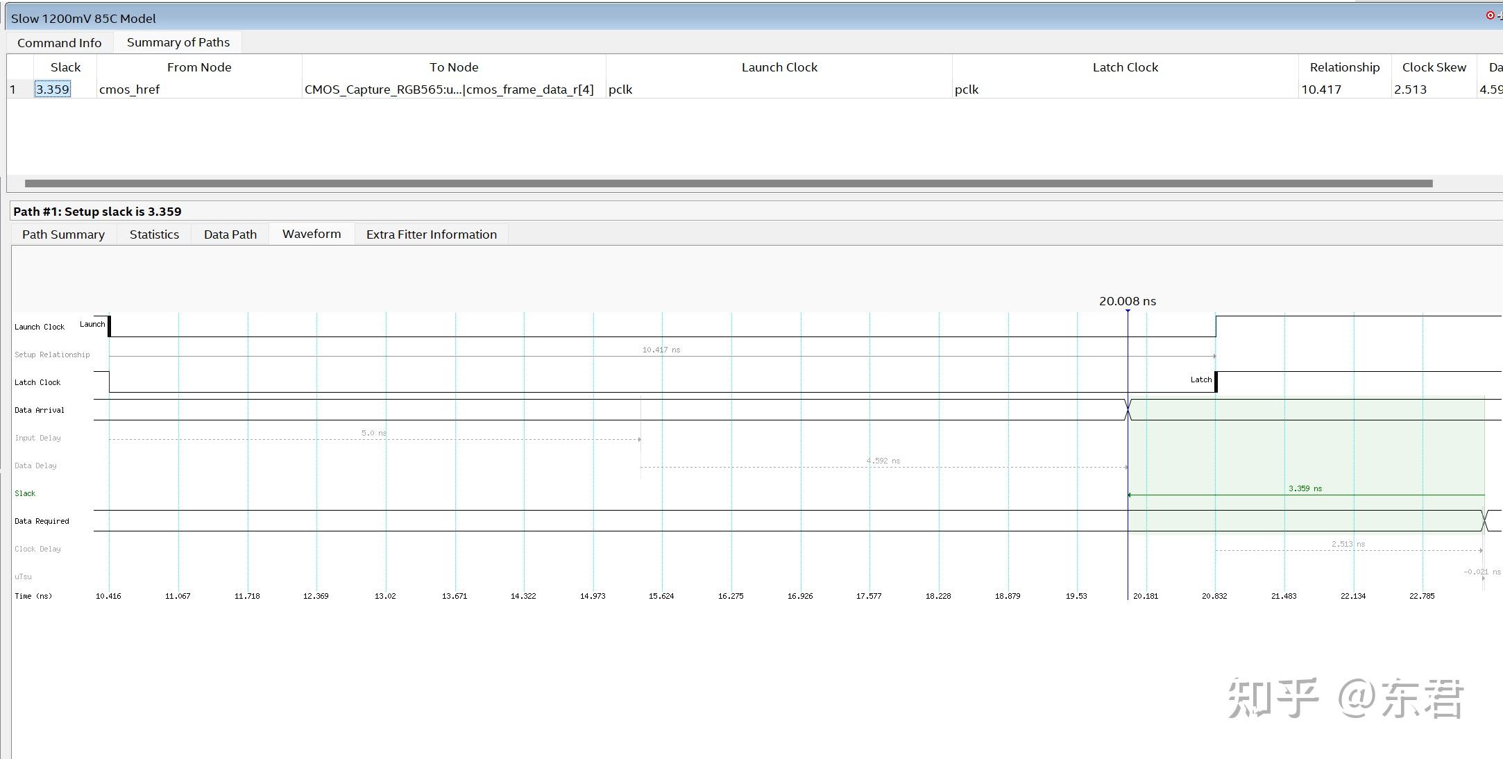 Fpga时序分析学习12时序分析示例工程 知乎