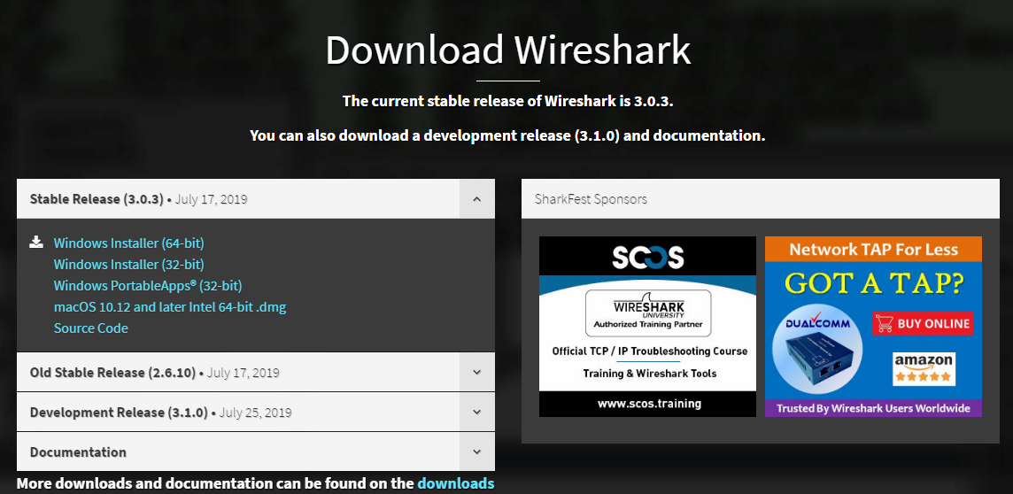 网络分析系列之六_Wireshark安装 - 知乎