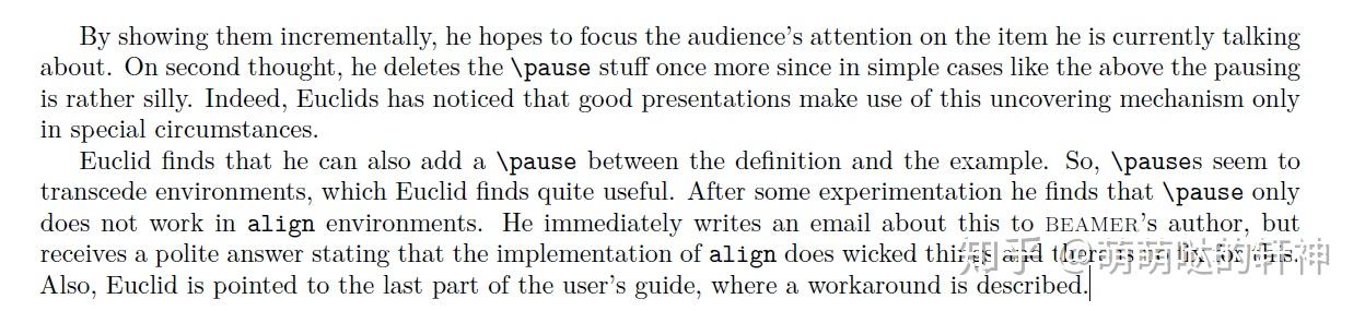 Latex Beamer(4) - 知乎