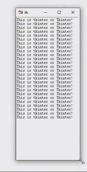 Tkinter组件scrollbar高级特性一：自动隐藏 - 知乎