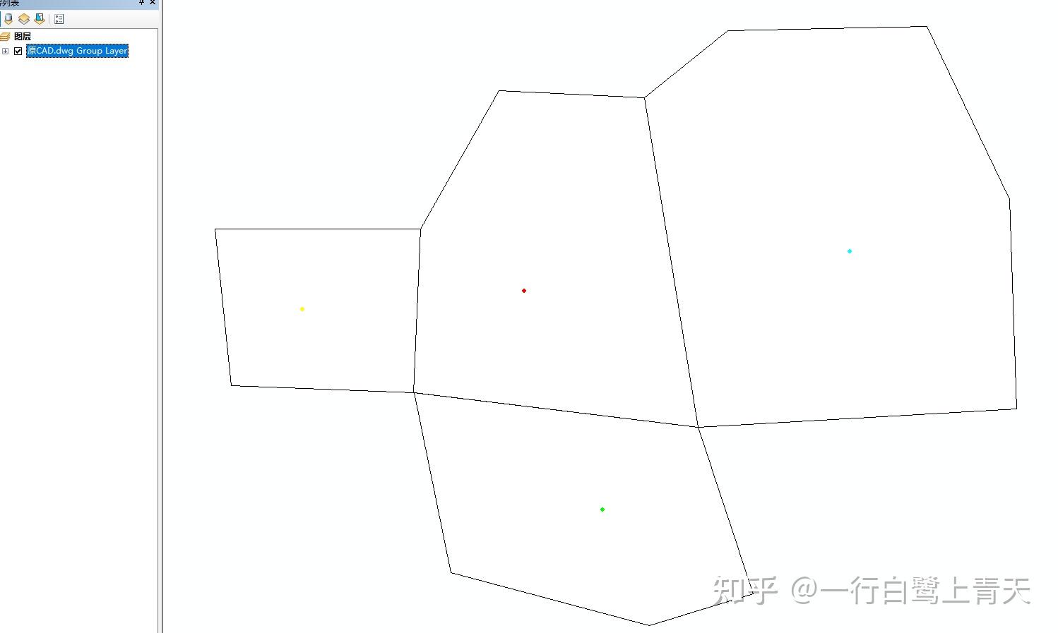 空间数据处理实践 Dwg和shp互转操作大全 知乎 