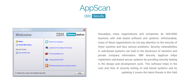 安全扫描工具appscan使用指导 - 知乎