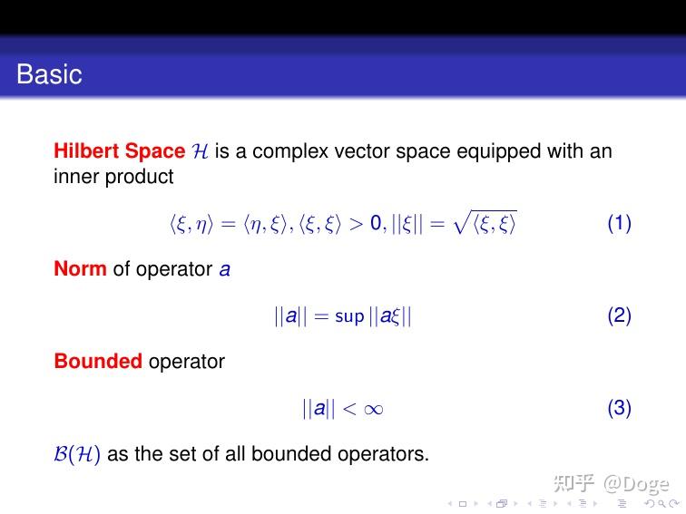 Operator Algebra--PPT - 知乎