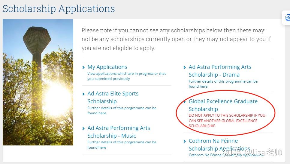 【24fall爱尔兰奖学金】UCD都柏林大学24年Global Excellence Scholarship爱心奖学金开放申请|附申请流程！ - 知乎
