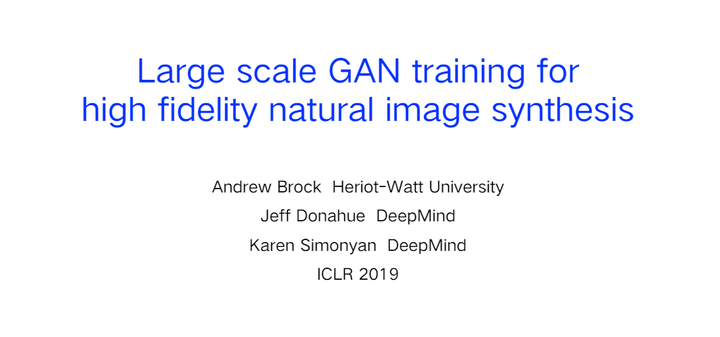Big-GAN学习笔记-飞桨paddlepaddle论文复现 - 知乎