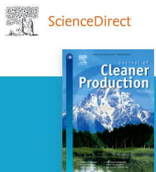 [期刊点评] 第18期 Journal of Cleaner Production（IF=9.297） - 知乎