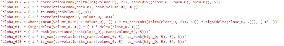 WorldQuant 101 Alpha因子构建及因子测试 - 知乎