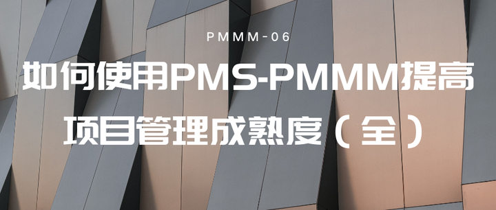 如何使用PMS-PMMM提高项目管理成熟度？（全） - 知乎